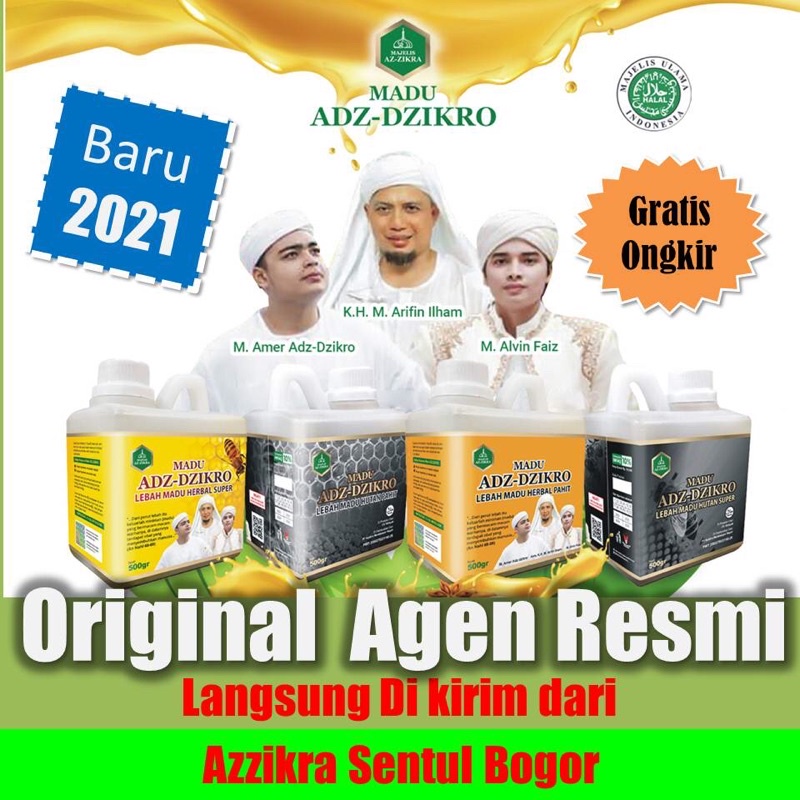 Jual Madu Adz Dzikro Baru Ust Arifin Ilham | Shopee Indonesia