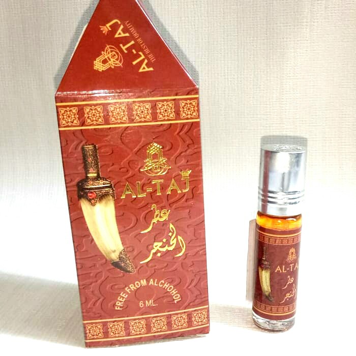 Jual parfum roll on al taj al hanjar 6ml orijinal asli dr arab saudi ...