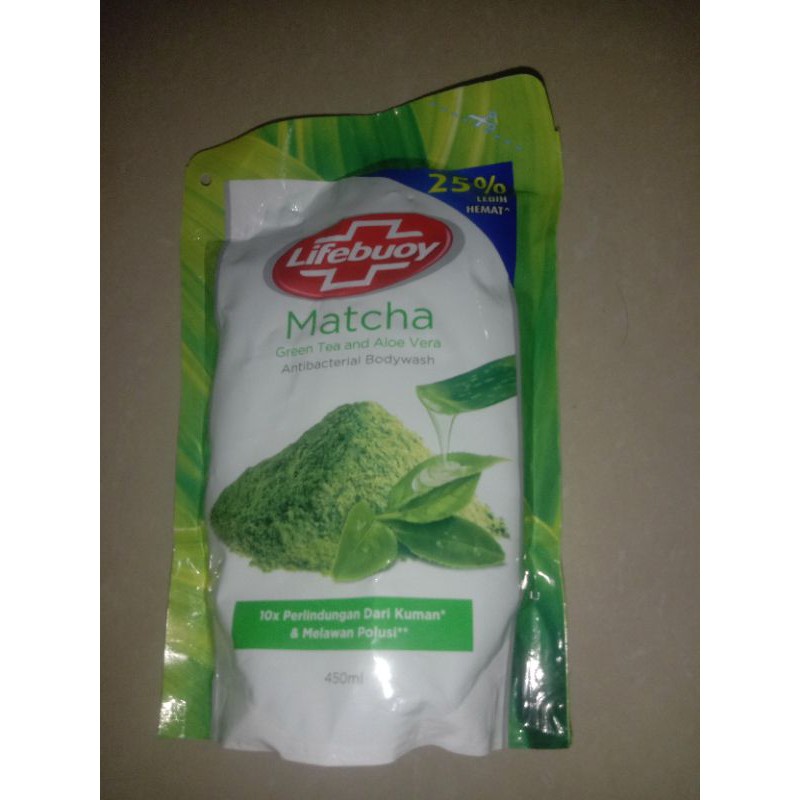 Jual Lifebuoy Matcha Antibacterial Bodywash 450ml | Shopee Indonesia