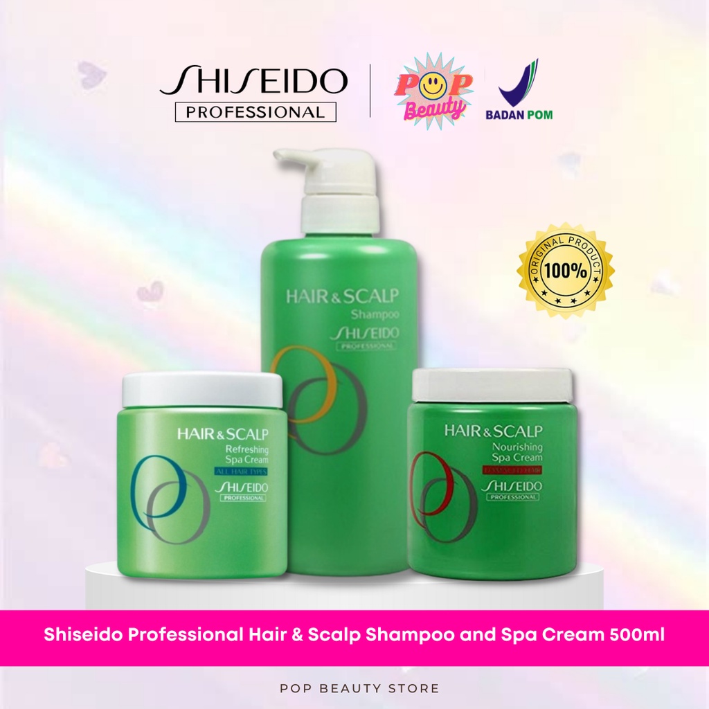 Jual Shiseido Professional Hair and Scalp Shampoo 500ml / Shiseido ...
