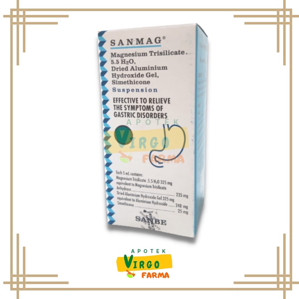 Jual Sanmag Sirup 120 ml | Shopee Indonesia