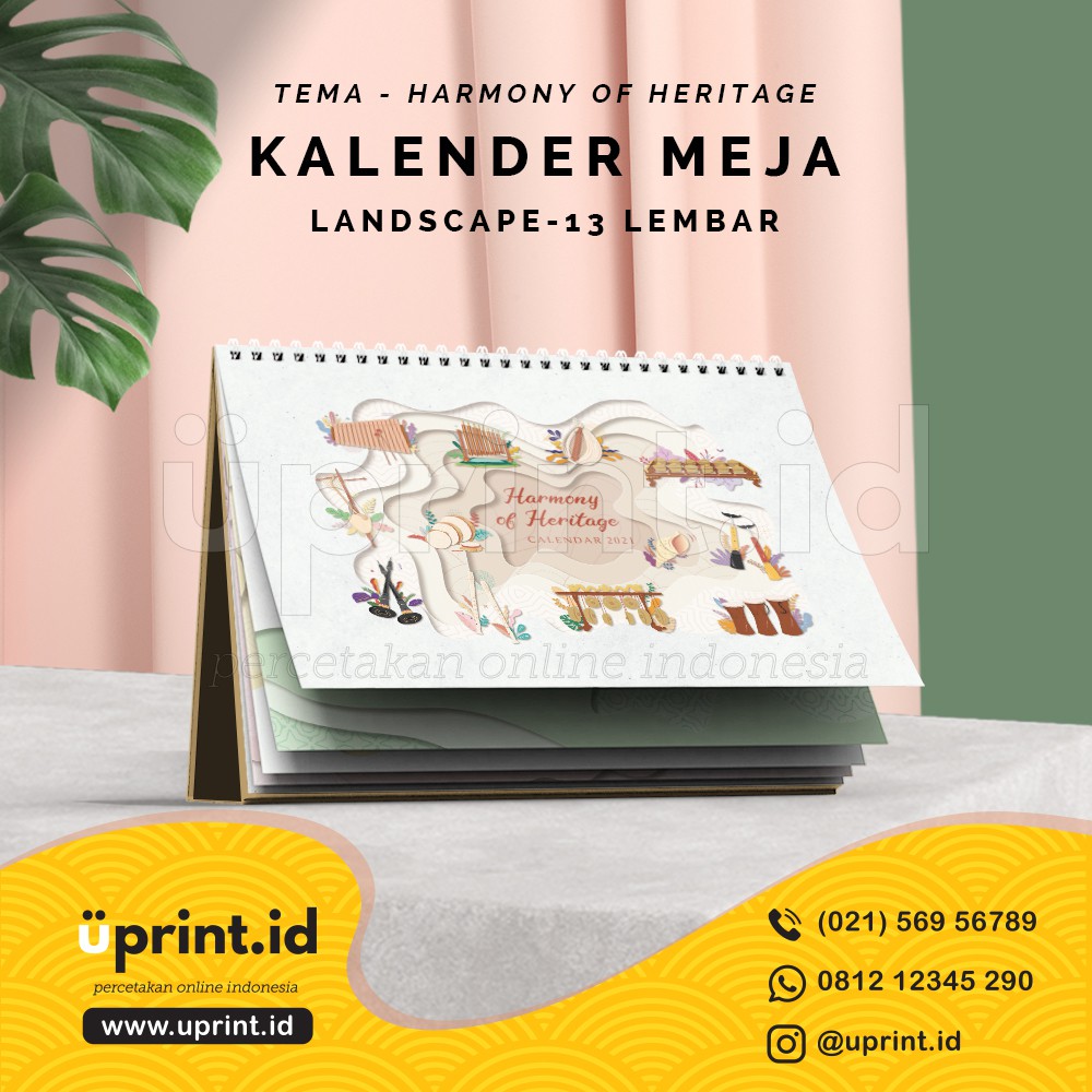 Jual KALENDER 2022 | KALENDER MEJA A5 LANDSCAPE 13 LEMBAR | KALENDER ...
