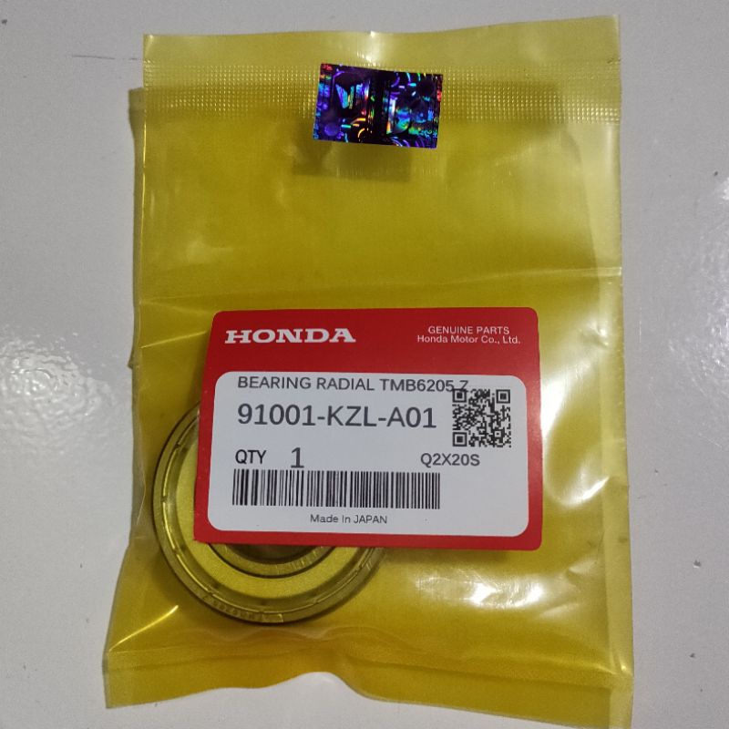 Jual 91001-KZL-A01 Bearing Radial TMB6205Z 6205 Z Bearing Kruk As Kanan ...