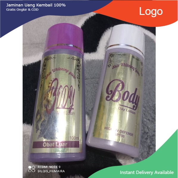 Jual List Satu paket Hb skin whitening glow (siang dan malam) | Shopee ...