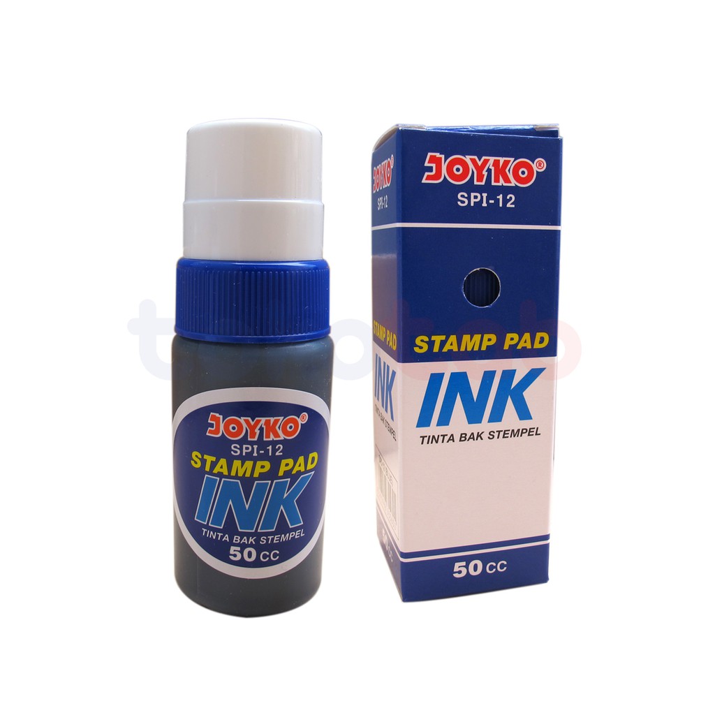 Jual Tinta Stempel JOYKO 50cc Ink SPI-12 (Merah Biru Hitam Ungu ...