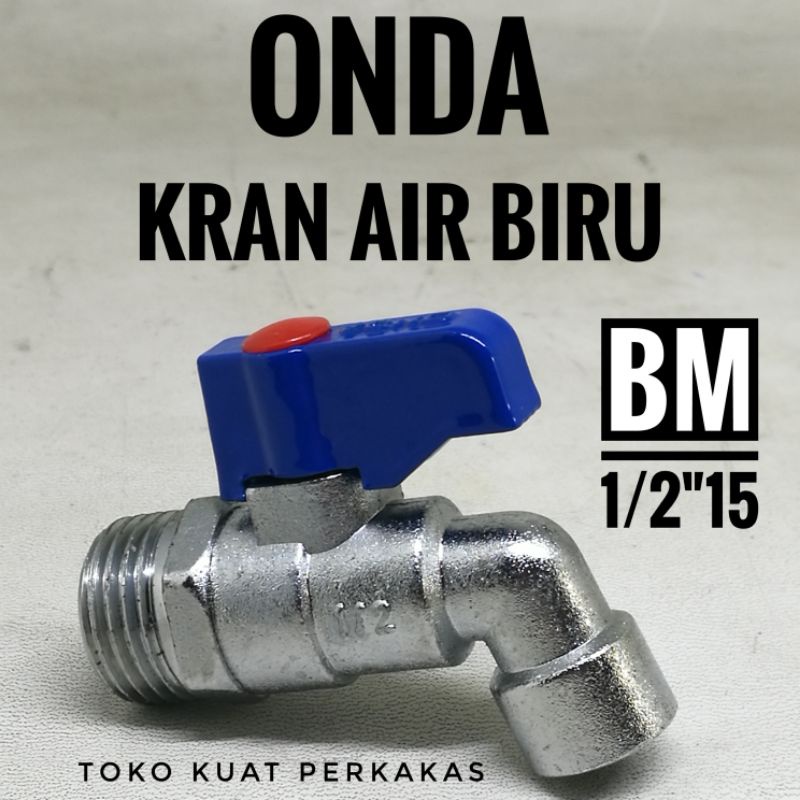 Jual Kran kecil BM 1/2" ONDA Kran air tembok | Shopee Indonesia