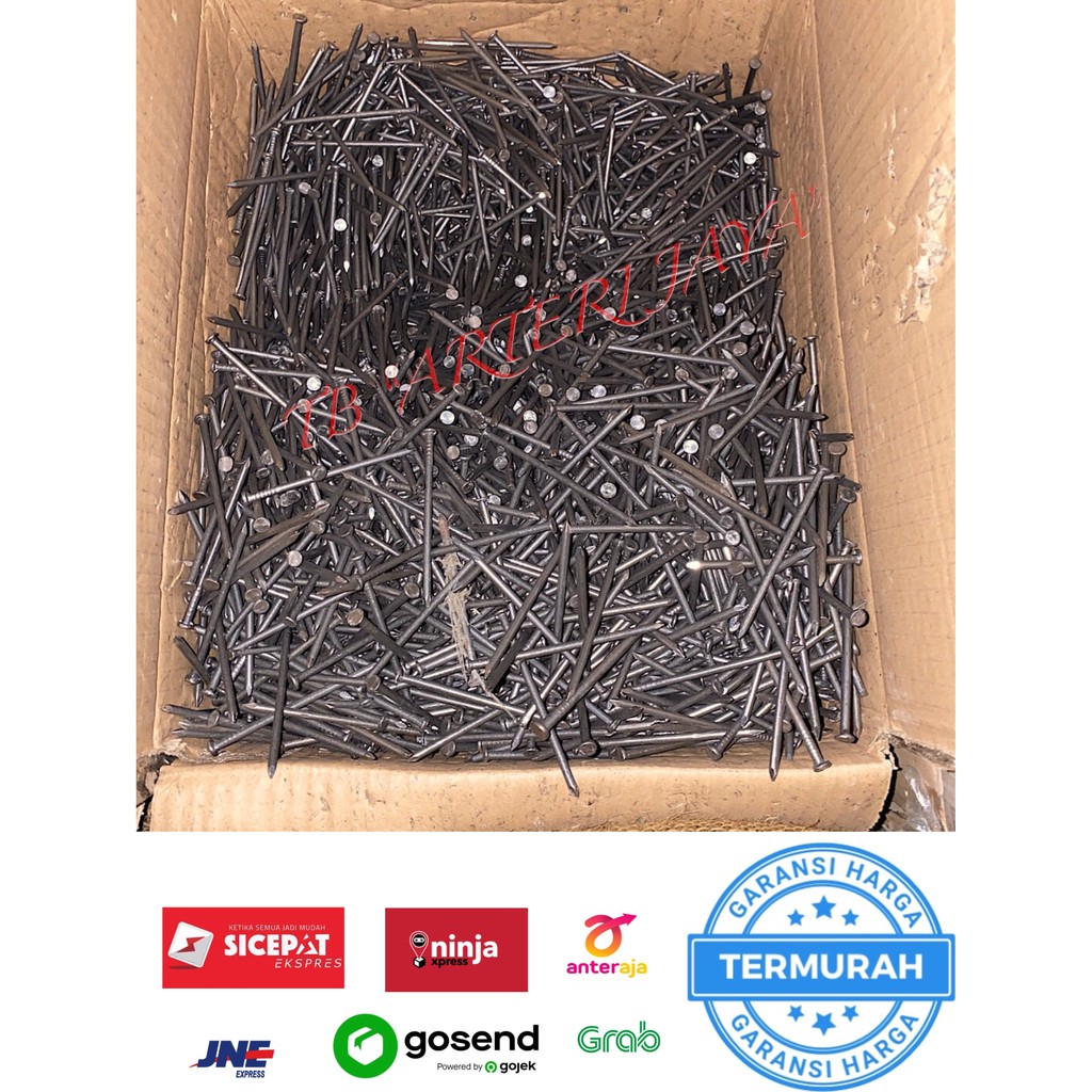 Jual Paku Kayu 4” inch 10 cm 100 gram / pack Bungkus / Paku Triplek 4 ...