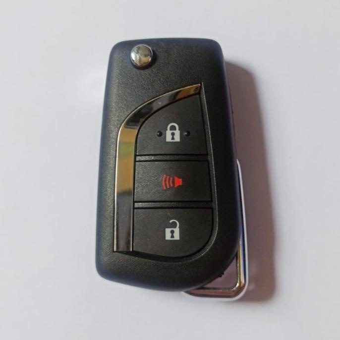 Jual Remote Kunci Lipat Flip Key Toyota Agya 3 Tombol gudang-b99 ...