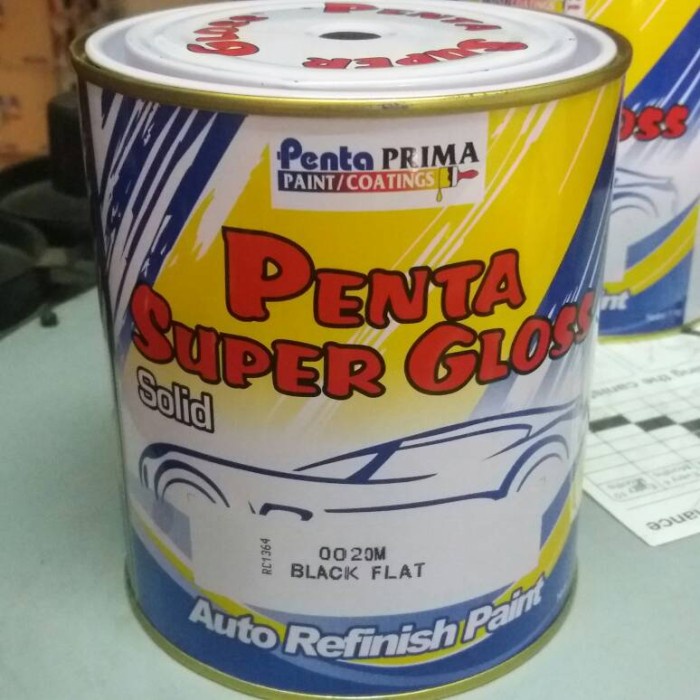 Jual Penta Black Flat - Black doff 1L | Shopee Indonesia
