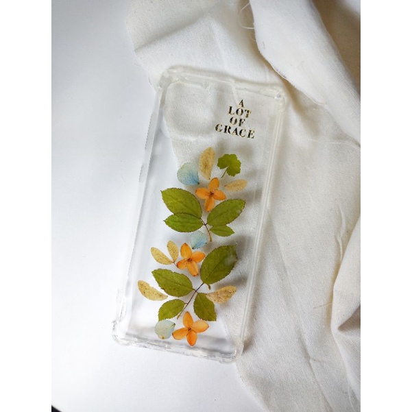 Jual Casing Handphone Akrilik Resin / Acrylic Resin Case Dried Flower ...