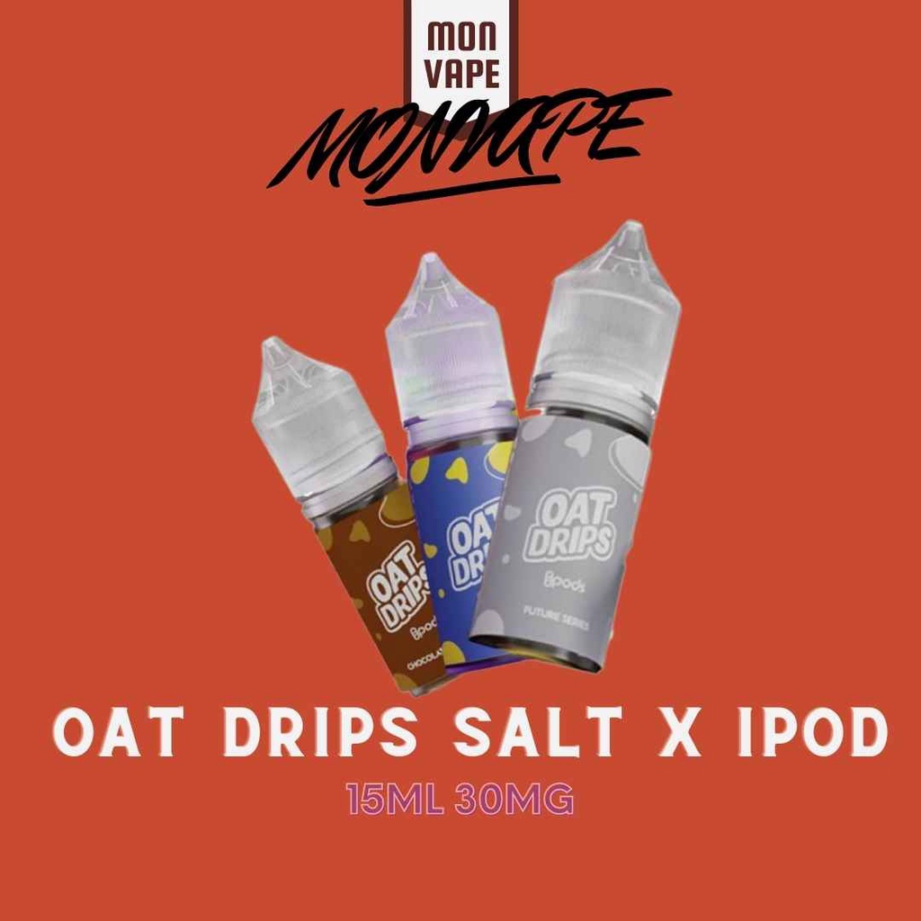 Jual OAT DRIPS IPOD SALTNIC SERIES 15ML 30MG BY JVS X STEAM QUEEN E ...