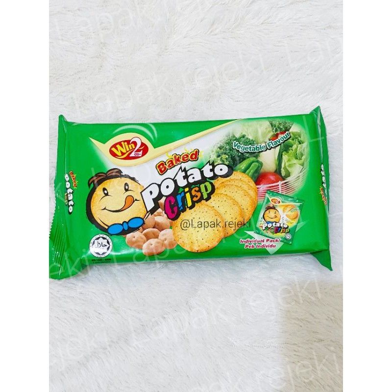 Jual Win2 Baked Potato Crips Halal 120grams / Win Win Sweet Potato ...