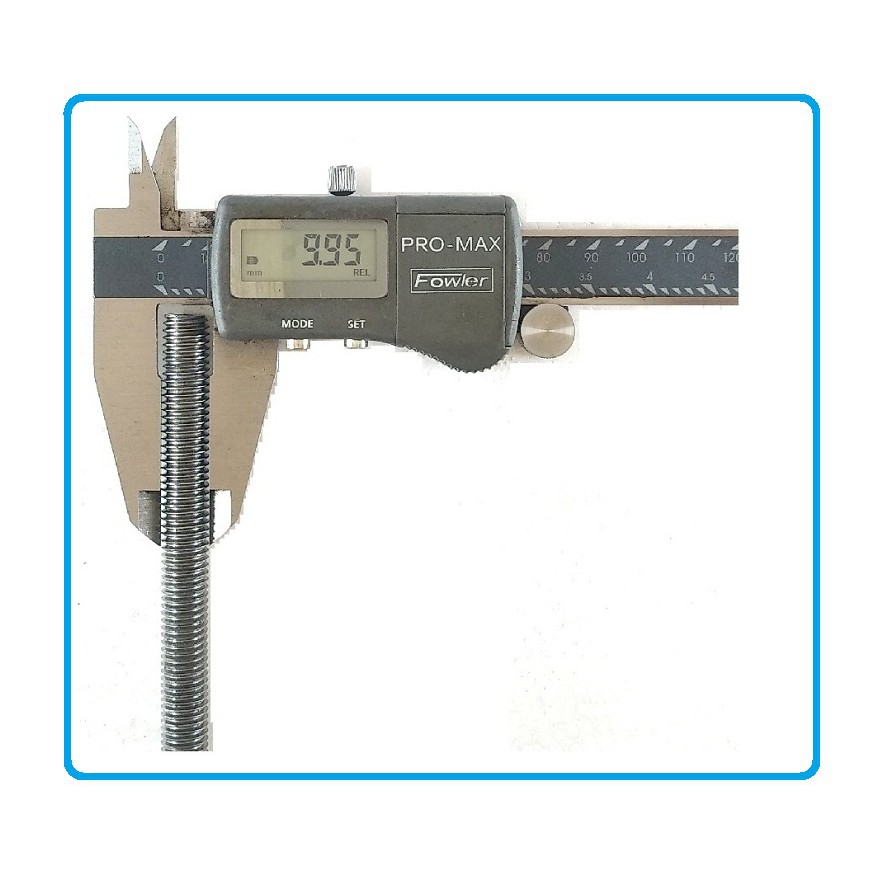 Jual As Full Drat Baut Long Thread Bolt Stut Bolt M10 X 1 Meter - Besi ...