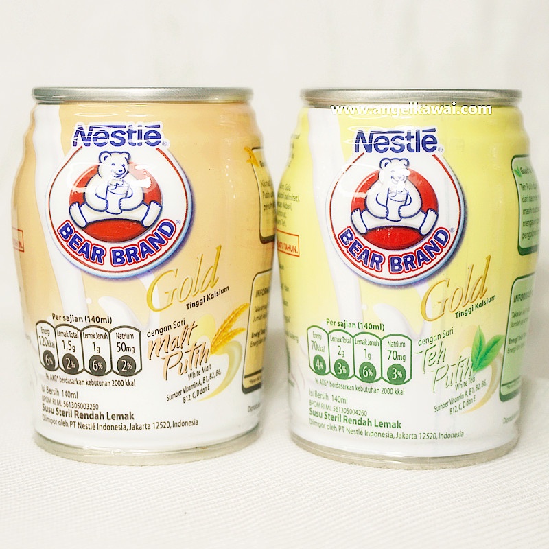 Jual BEAR BRAND Susu Encer Gold Malt & Teh Putih 140ml | Shopee Indonesia