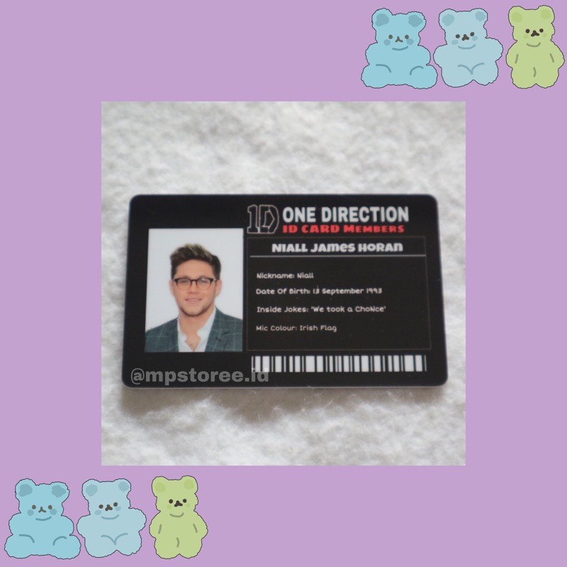 Jual One Direction ID card members edition | Shopee Indonesia