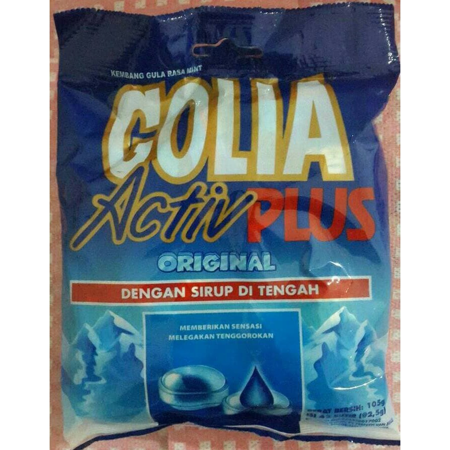 Jual Permen GOLIA Activ Plus Original barang ASLI HHR297 | Shopee Indonesia