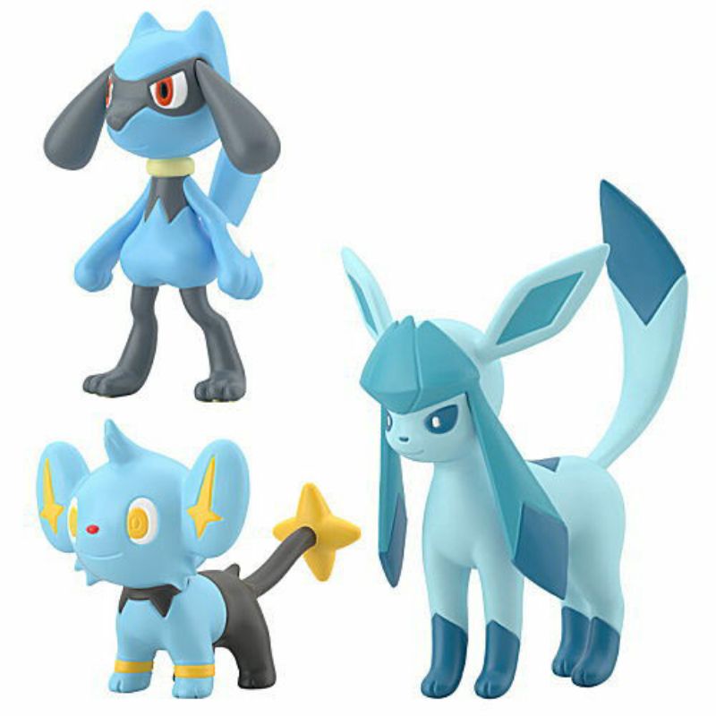 Jual BANDAI Pokemon Scale World 1/20 Sinnoh Region 2 Lucas Dawn Luxray Shinx Lucario Riolu ...