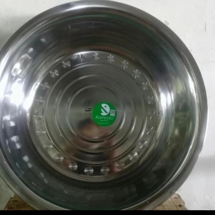 Jual baskom 50cm stainless komodo | Shopee Indonesia