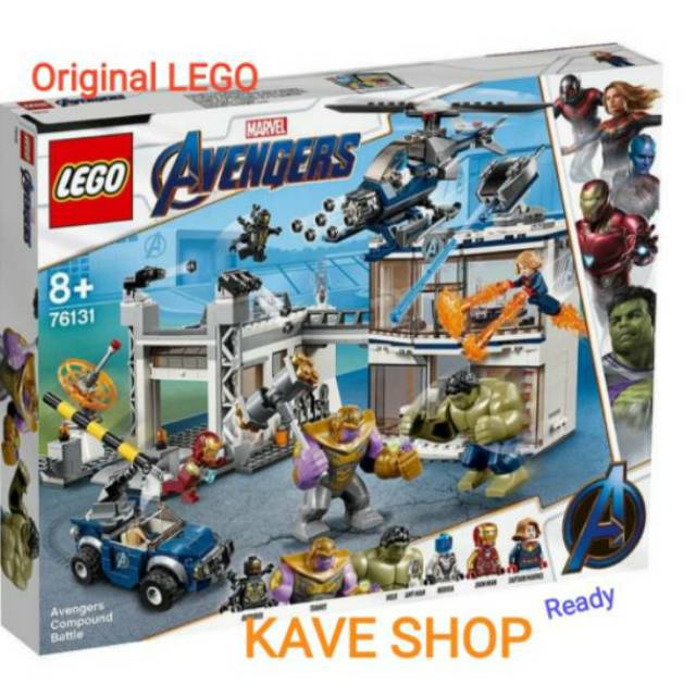 Jual Lego 76131 Super Heroes AVENGERS : Compound Battle | Shopee Indonesia