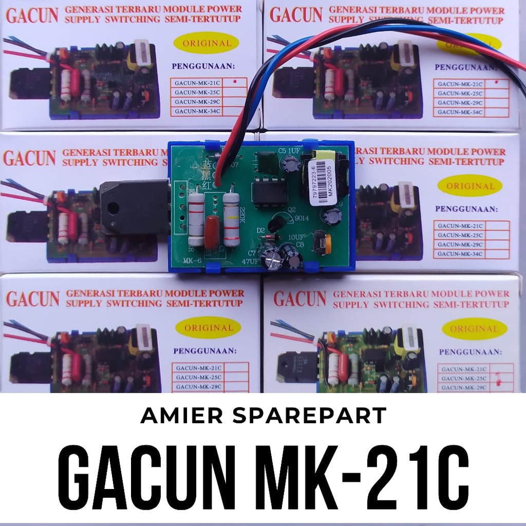 Jual GACUN Regulator ORIGINAL Gacun TV 14 21 Inch | Shopee Indonesia