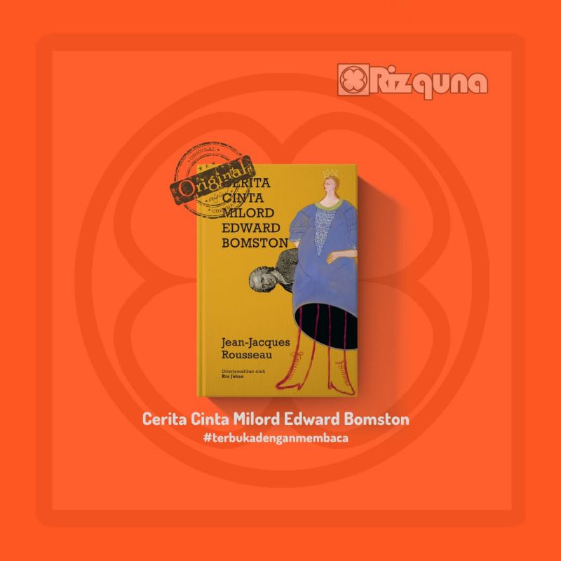 Jual Cerita Cinta Milord Edward Bomston - Jean-Jacques Rousseau ...