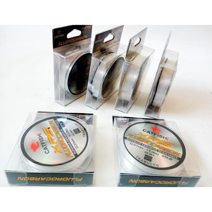 Jual JUAL SENAR {LEADER XPS FLUOROCARBON} CATFISH / BLESS WARNA TRANSPARAN KUAT DAN ANTI ...