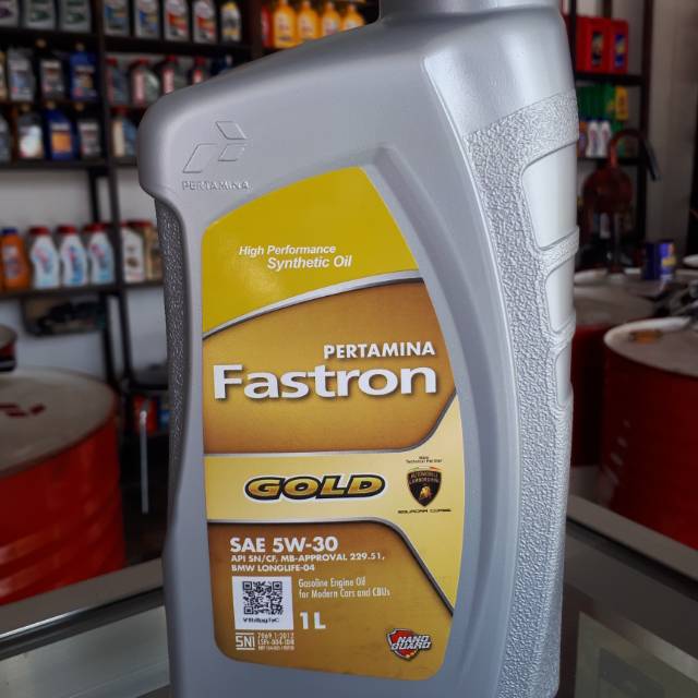 Jual FASTRON GOLD 5W-30 1 LITER | Shopee Indonesia
