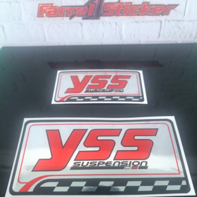 Jual Stiker Shock Sticker Yss Chrome | Shopee Indonesia