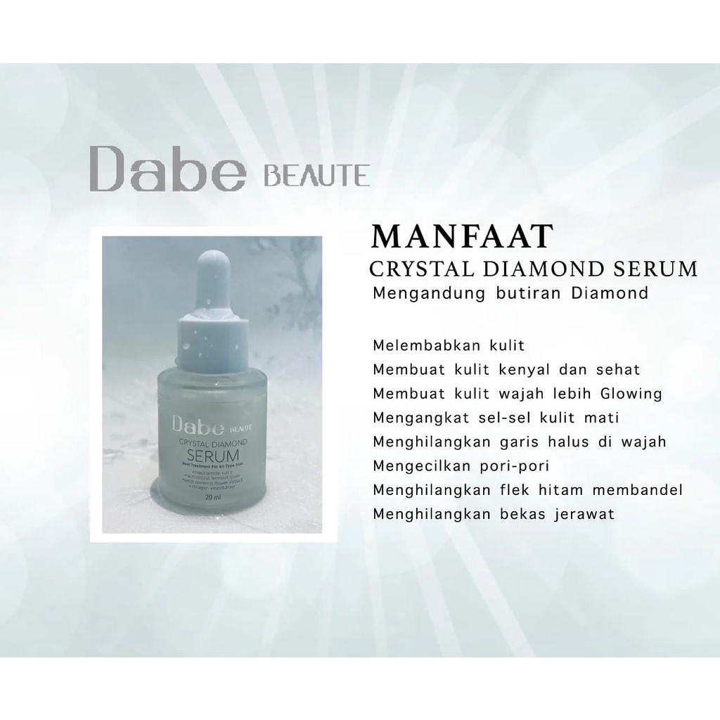 Jual CRYSTAL DIAMOND SERUM | Shopee Indonesia