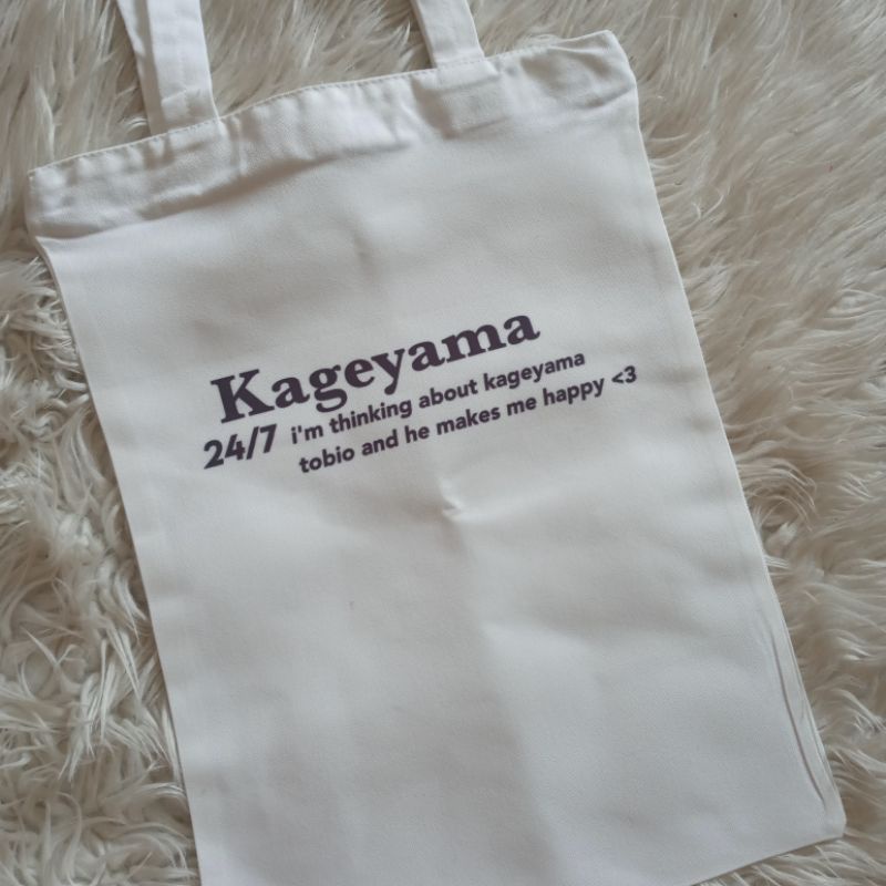 Jual TOTEBAG HAIKYUU LETTERS SUNA KENMA OIKAWA KAGEYAMA YAMAGUCHI ...