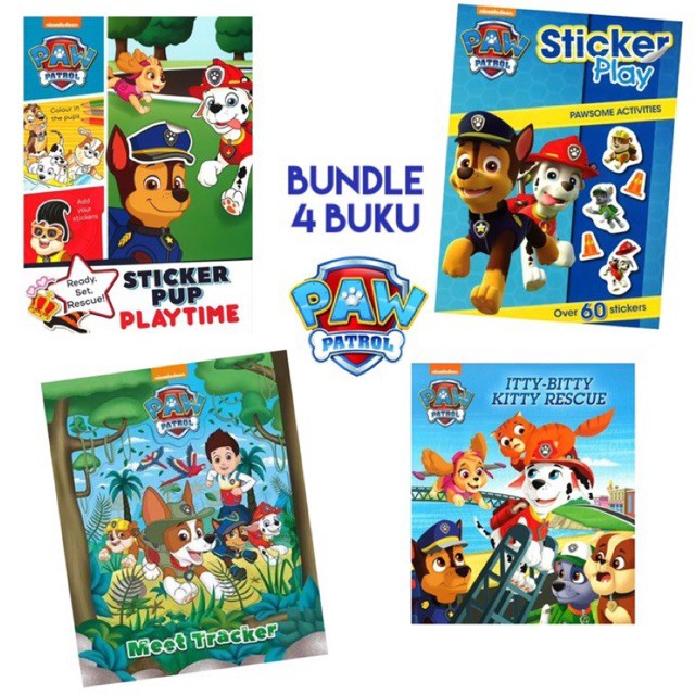 Jual Paw Patrol Stickers and Story Book (Bundle) | Shopee Indonesia