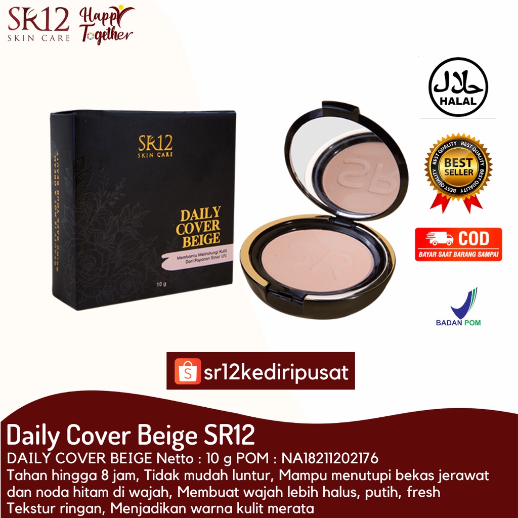 Jual Exclusive Compact Powder SR12 / Bedak Padat SR12 / Bedak Plus ...