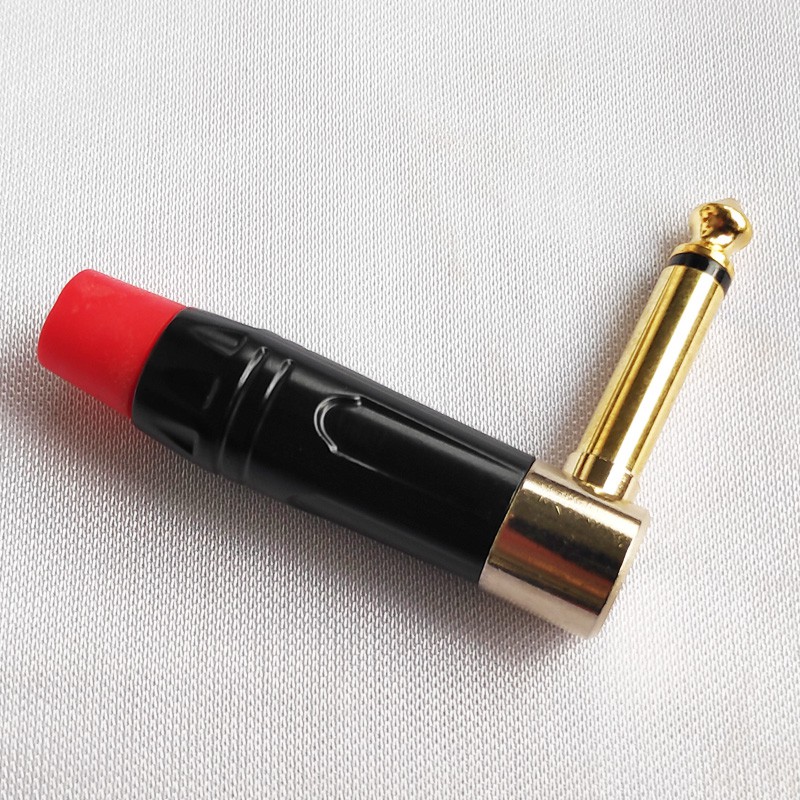 Jual JACK AKAI MONO GOLD L METAL HITAM JACK MIC NP2X MONO 6,35MM PLUG ...