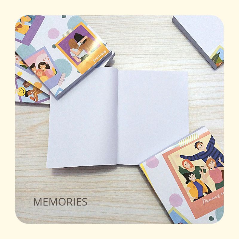 Jual Block Note Polos Notebook Memo mini Buku Catatan uk. 8 x 10 cm ...