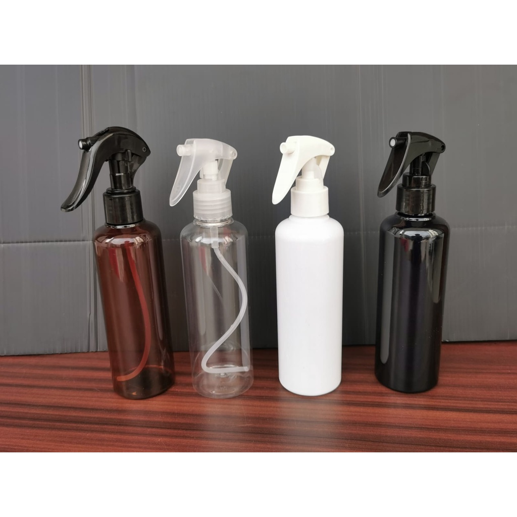 Jual GRATIS PACKING - Botol Spray Trigger Bebek Burung 250 ml BODY PUTIH SUSU/HITAM/COKLAT/CLEAR ...