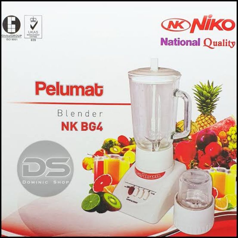 Jual BLENDER NIKO NK BG4 BG 4 NKBG4 KACA BELING GLASS GELAS KAPASITAS 1 ...