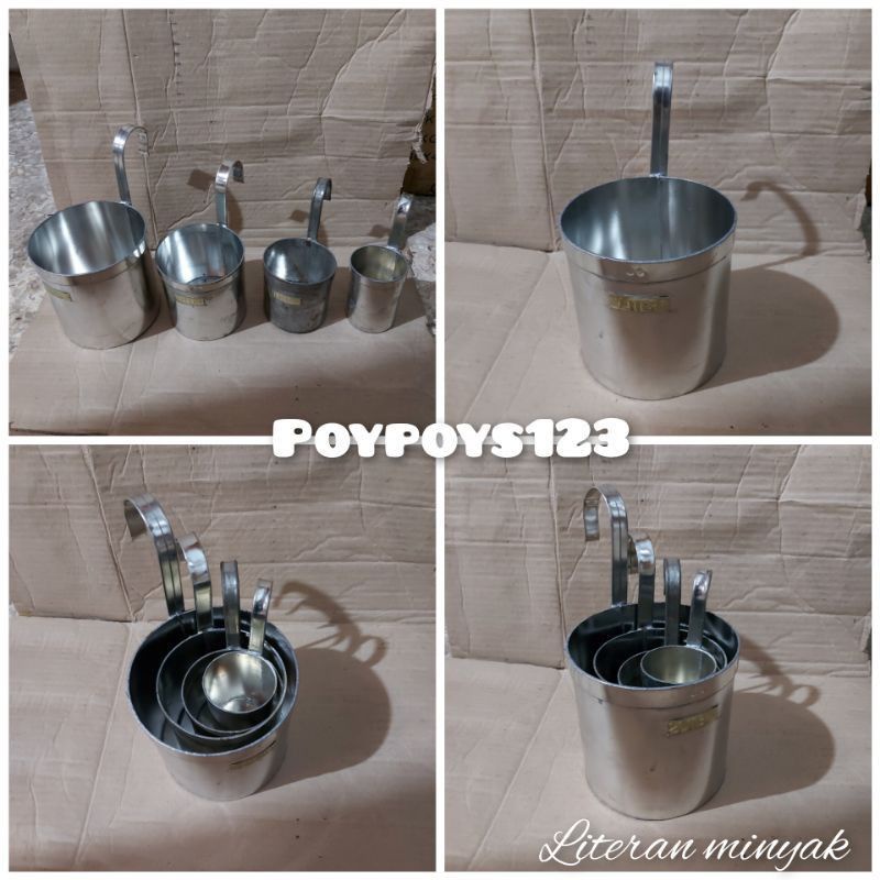 Jual Set Kumplit Canting Literan Minyak 2 Lt / 1Lt / 1/2Lt / 1/4Lt ...