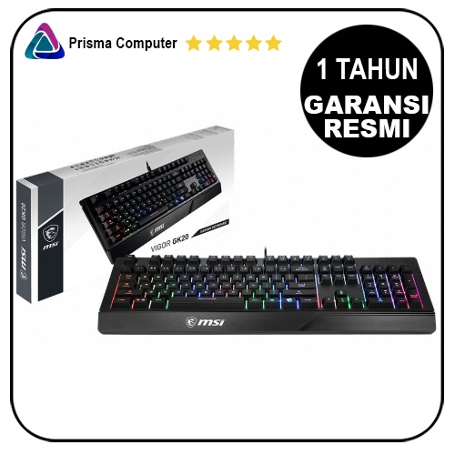 Jual Keyboard Gaming MSI Vigor GK20 | Shopee Indonesia