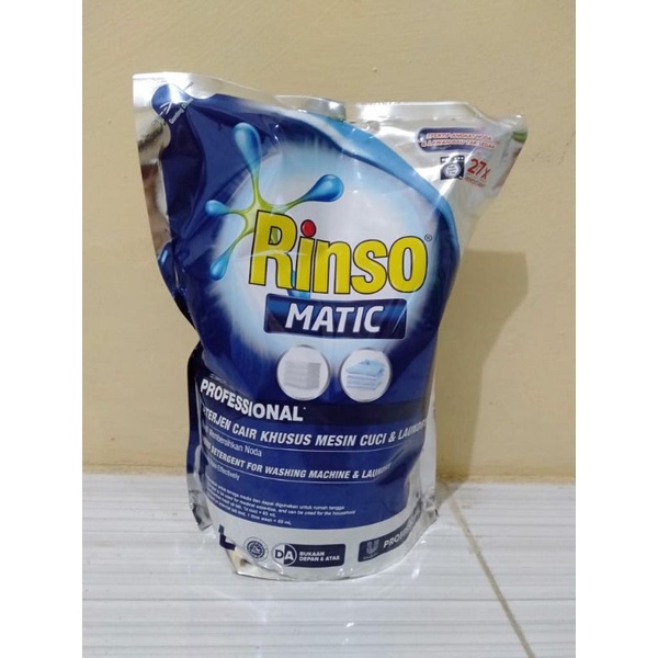 Jual RINSO MATIC CAIR PROFESIONAL 1,65 liter | Shopee Indonesia