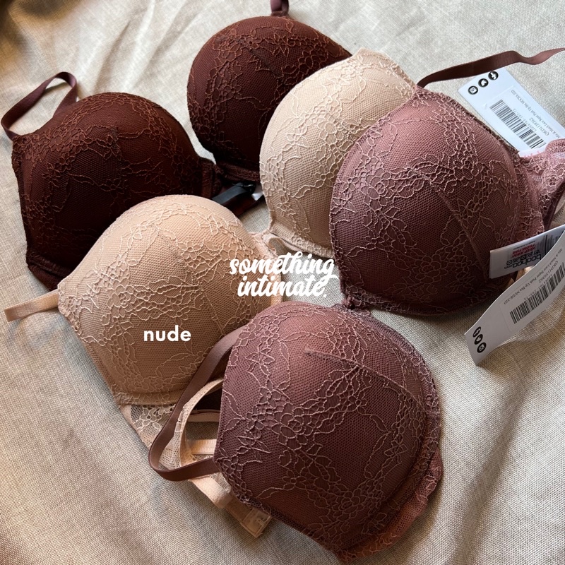 Jual #1 Boohoo Shalvyne Lace Bombshell Super Pushup Cleavage Boost Bra ...
