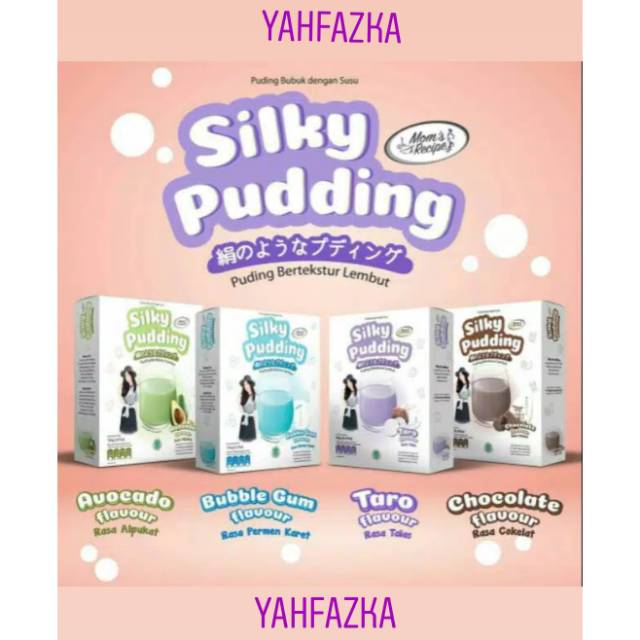 Jual Silky Pudding Puyo Puding Susu Agar-agar Swallow Nutrijell Agar ...