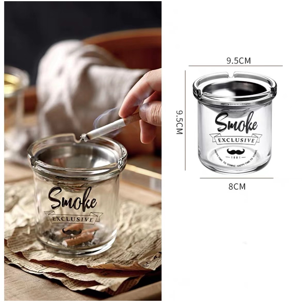 Jual Asbak Rokok Aesthetic Unik Mobil Portable Asbak Rokok Kaca ...