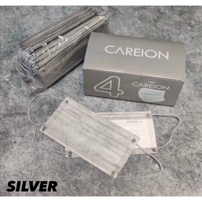 Jual MASKER 4PLY CAREION EARLOOP WARNA ISI 50PCS - CAREION EMBOS MASKER ...