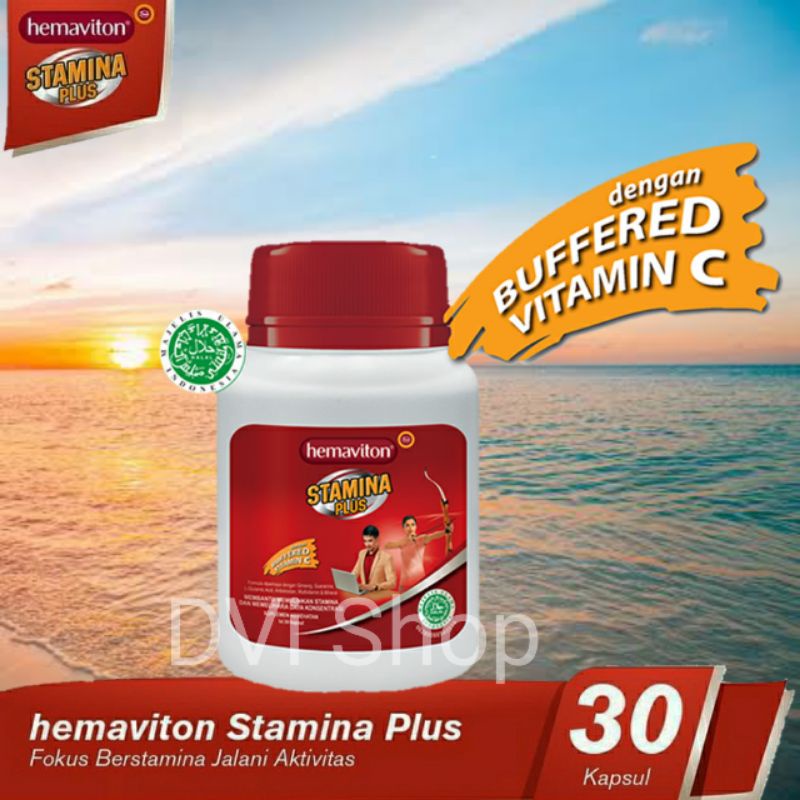 Jual Hemaviton Stamina Plus Botol 30 kapsul Vitamin dan Mineral ...