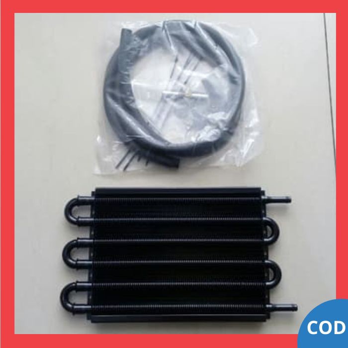 Jual Oil Cooler Matic 7 Row (Hitam) | Shopee Indonesia