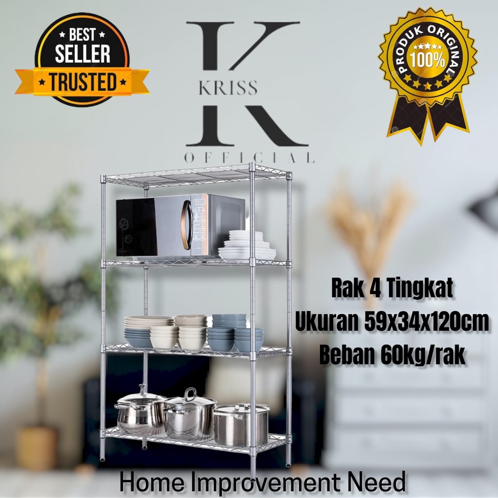 Jual Rak Besi Krisbow Terlengkap & Harga Terbaru Mei 2026 | Shopee ...