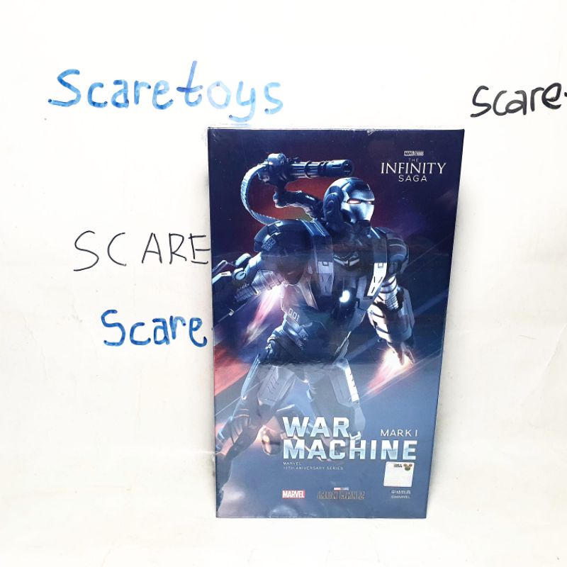 Jual ZD Toys Zhongdong Toys Iron Man 2 War Machine Mark 1 MK 1 Marvel ...