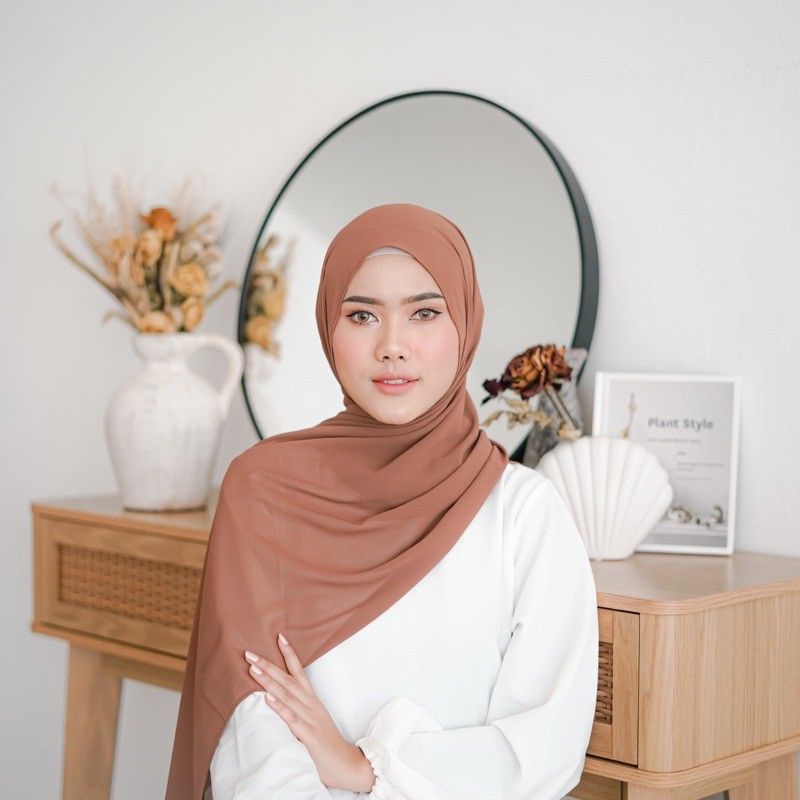 Jual Aline Pashmina "Warna Part 1" || Pashmina Cerutty Babydoll ...