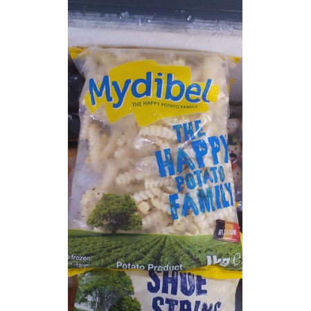 Jual Kentang Mydibel CRINKLE CUT 1kg / Kentang Goreng / Potato Frozen ...