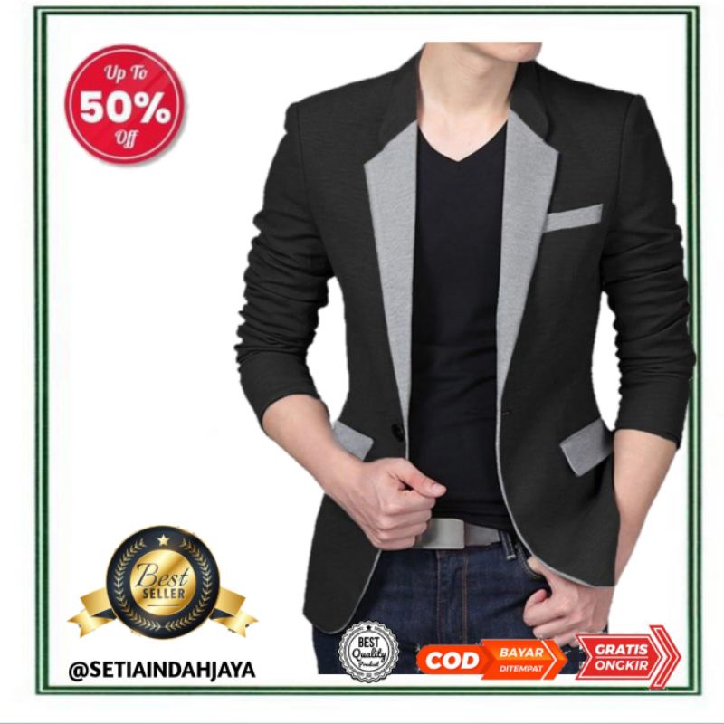 Jual JAS BLAZER PRIA MATRIX,JAS BLAZER PRIA FORMAL,JAS PRIA | Shopee ...